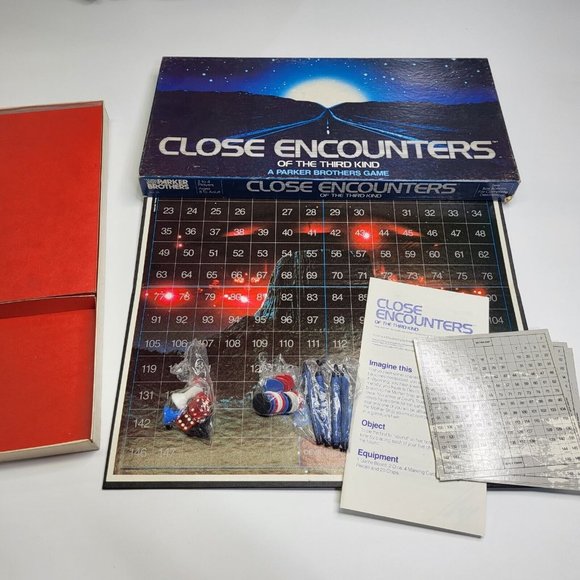 Parker Brothers | Games | Vintage Close Encounters Of The Third Kind ...